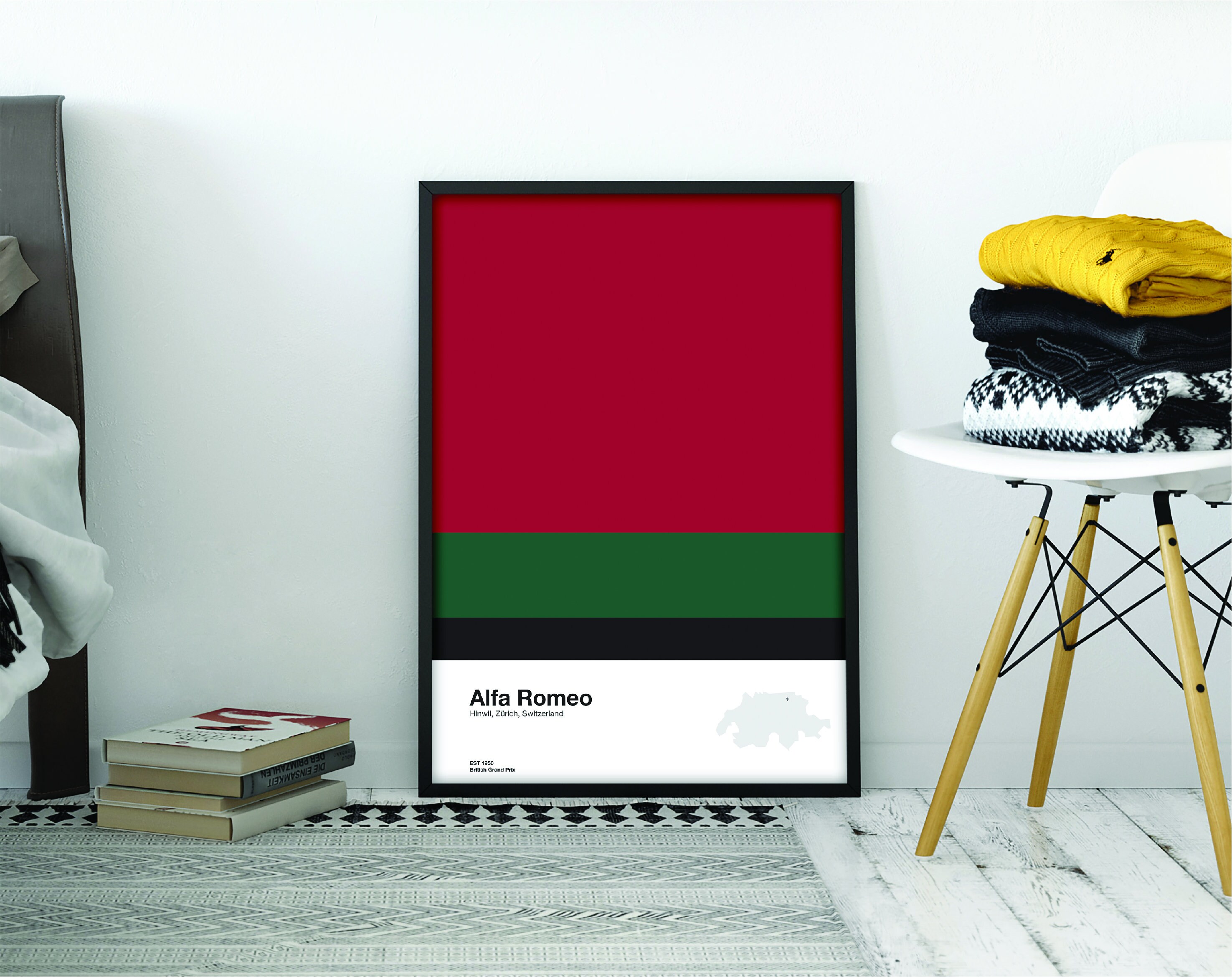 Formula 1 Alfa Romeo Downloadable Team Poster | F1 Grand Prix ...