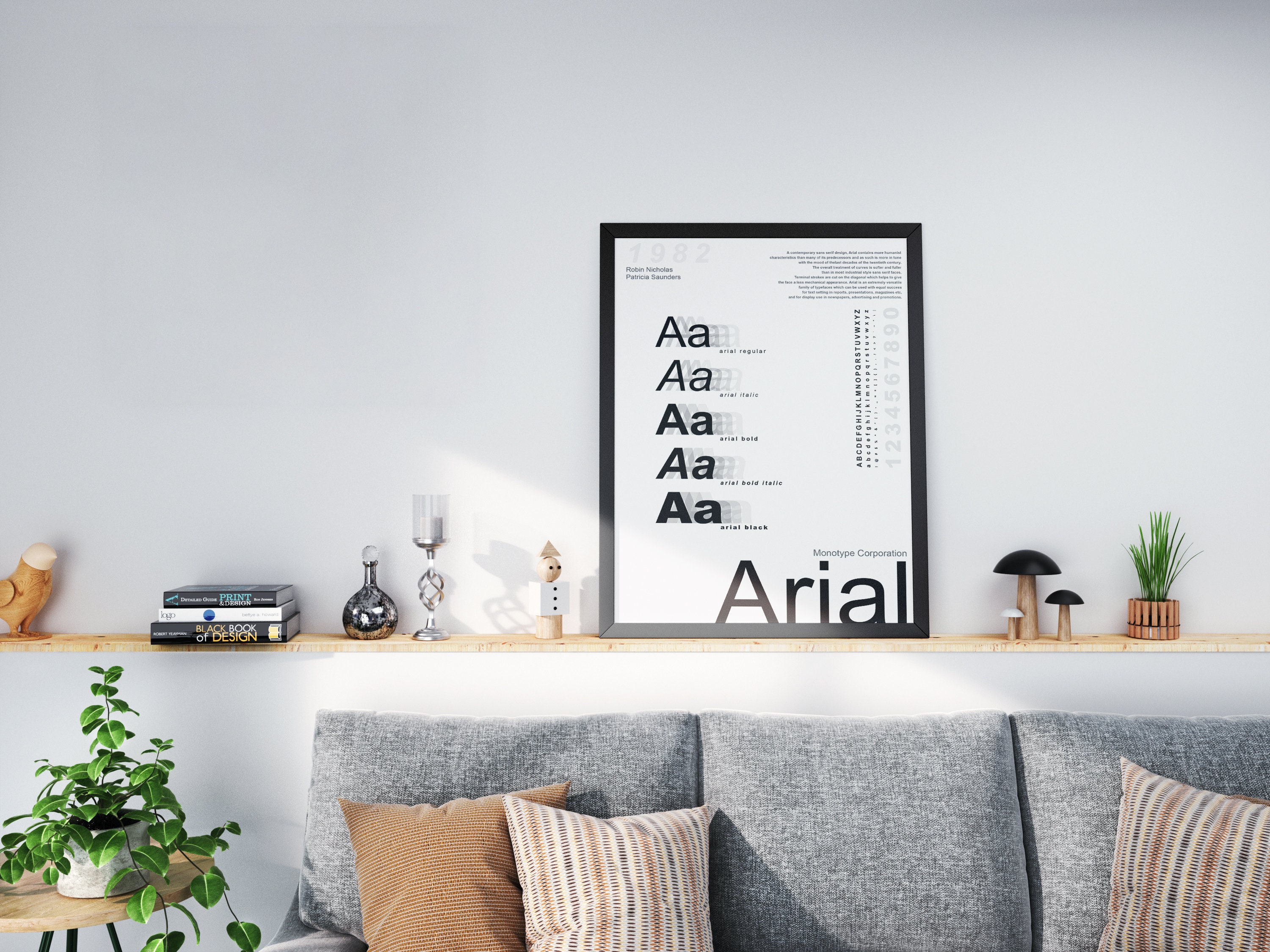 Arial Font Examination Graphic Designer Quote DIGITAL DOWNLOAD Poster ...