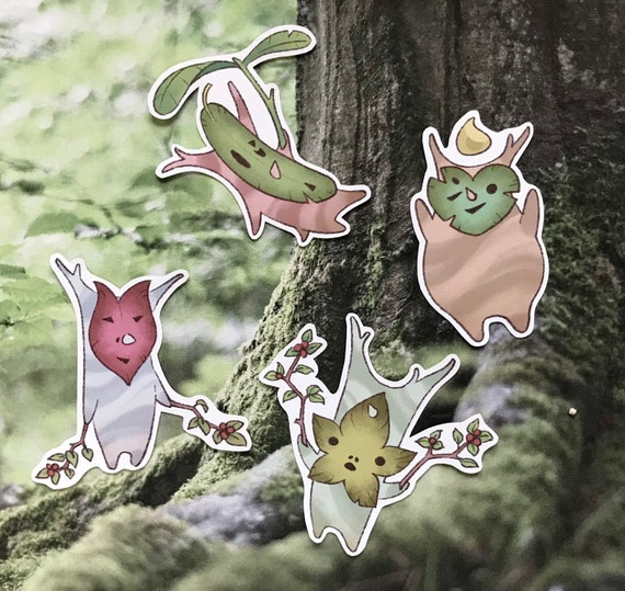 Korok the Legend of Zelda Vinyl Sticker Set - Etsy