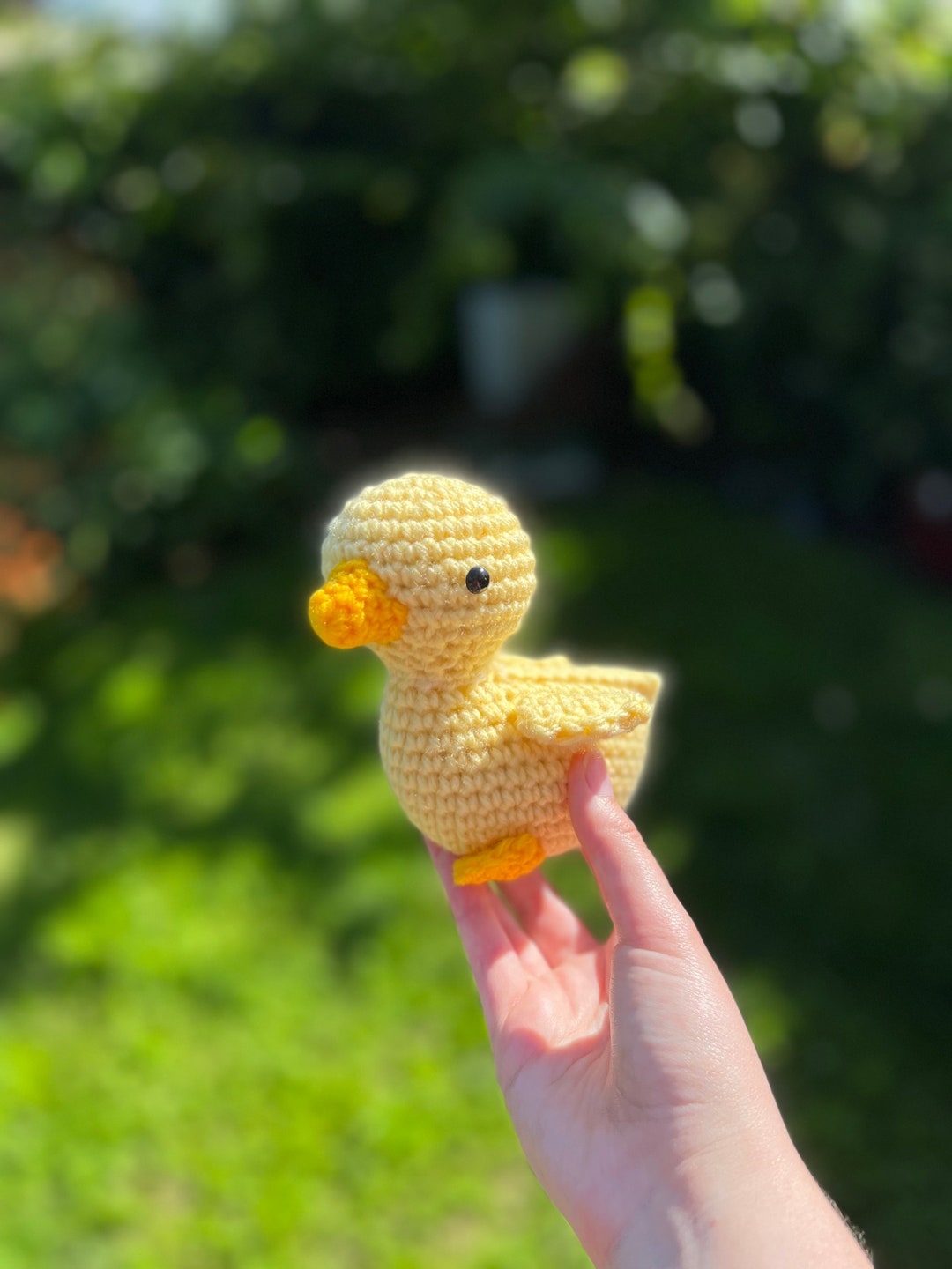 Crochet Ducky: Adorable Summer Decor - Etsy
