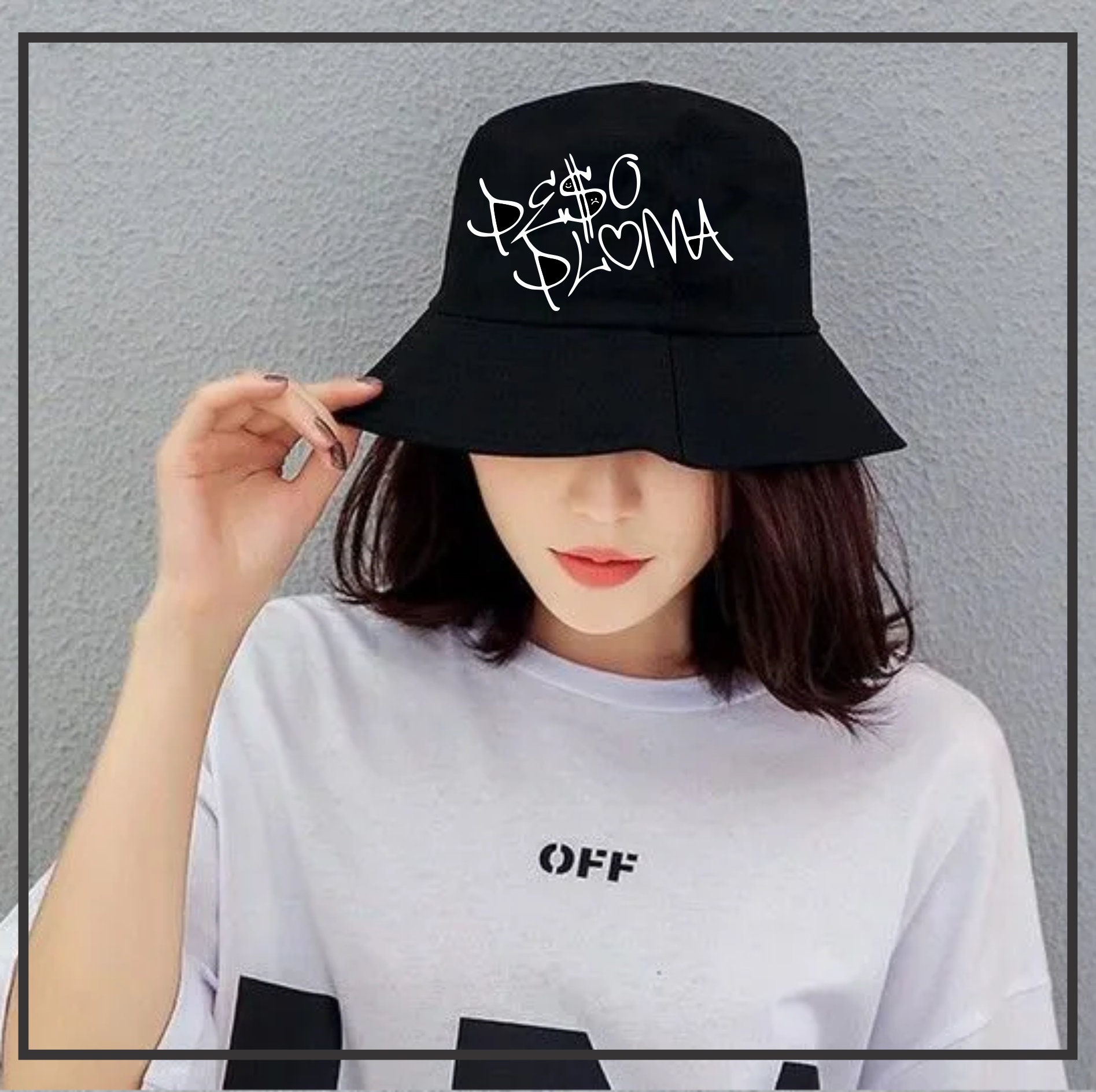 Peso Pluma Bucket Hat / Peso Pluma / Trendy Unisex Bucket Hat - Etsy Israel