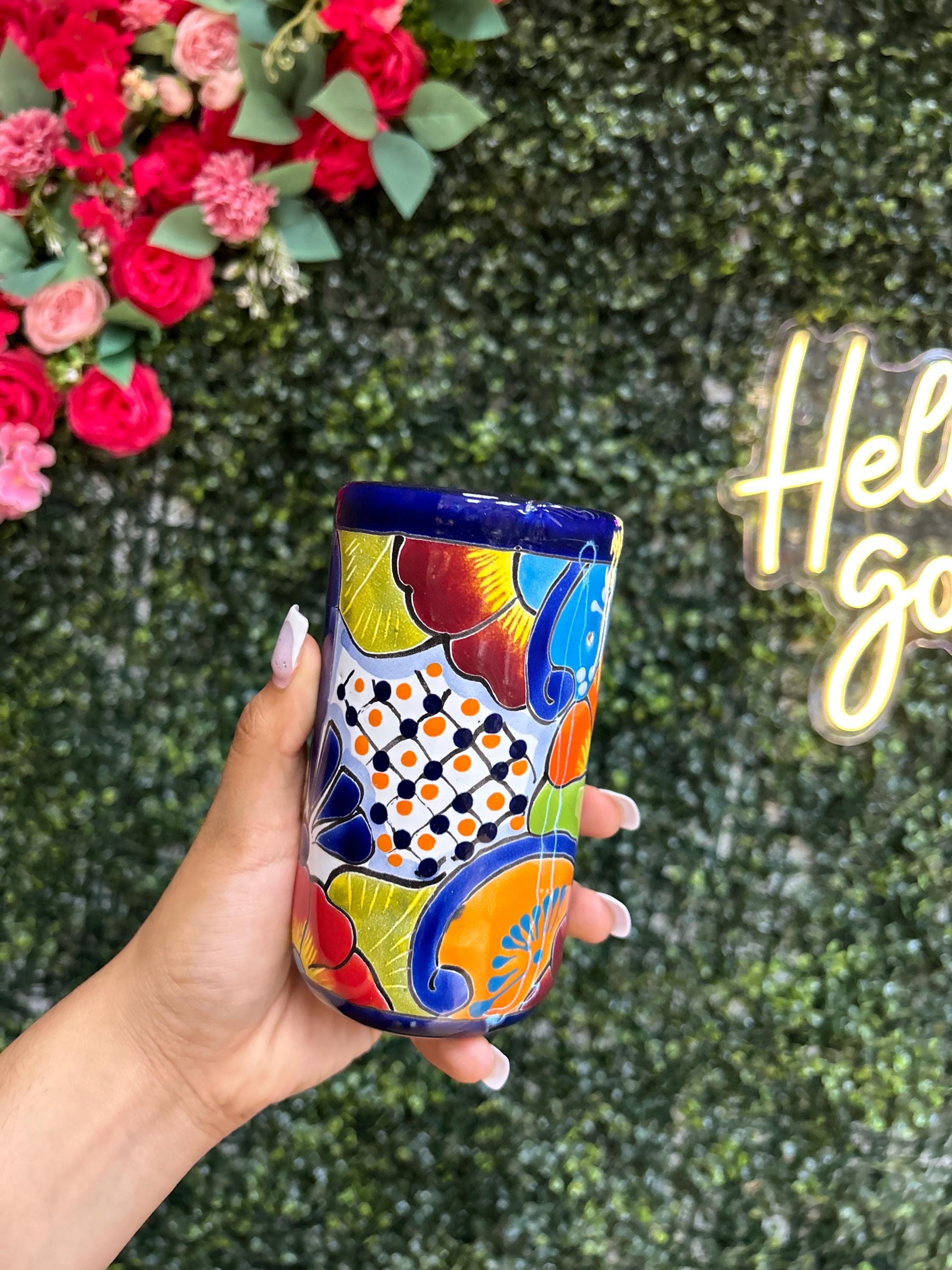 Talavera Tall Cups - Etsy