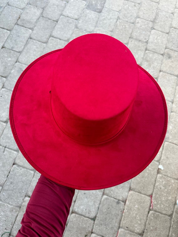 Red Boater Hat – The Shop Dalby