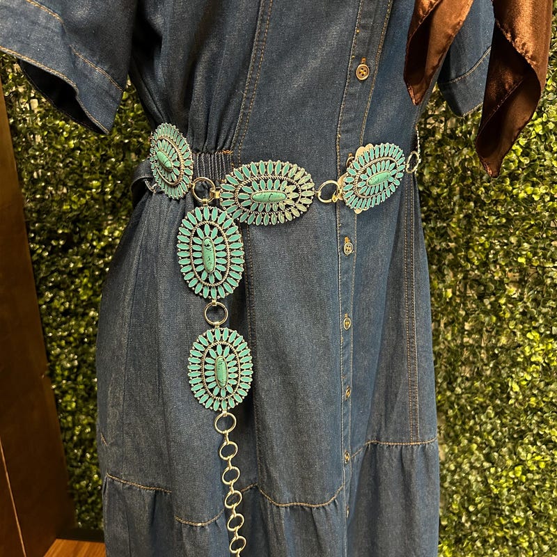 Concho Belt - Etsy