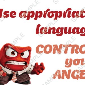 Inside Out 2 Classroom Rules - Etsy