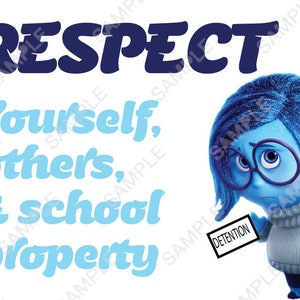 Inside Out 2 Classroom Rules - Etsy