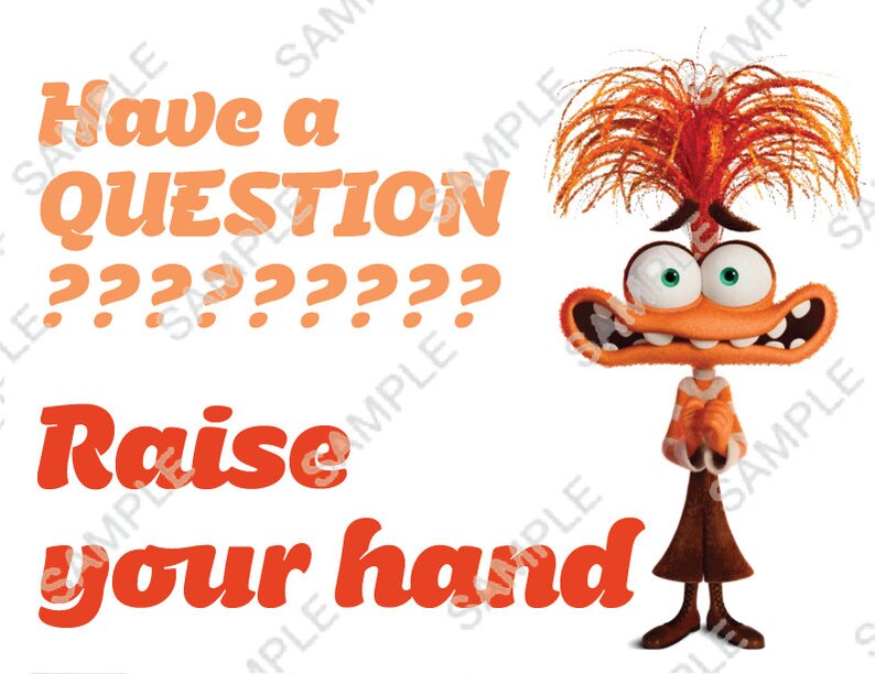 Inside Out 2 Classroom Rules - Etsy