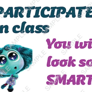 Inside Out 2 Classroom Rules - Etsy