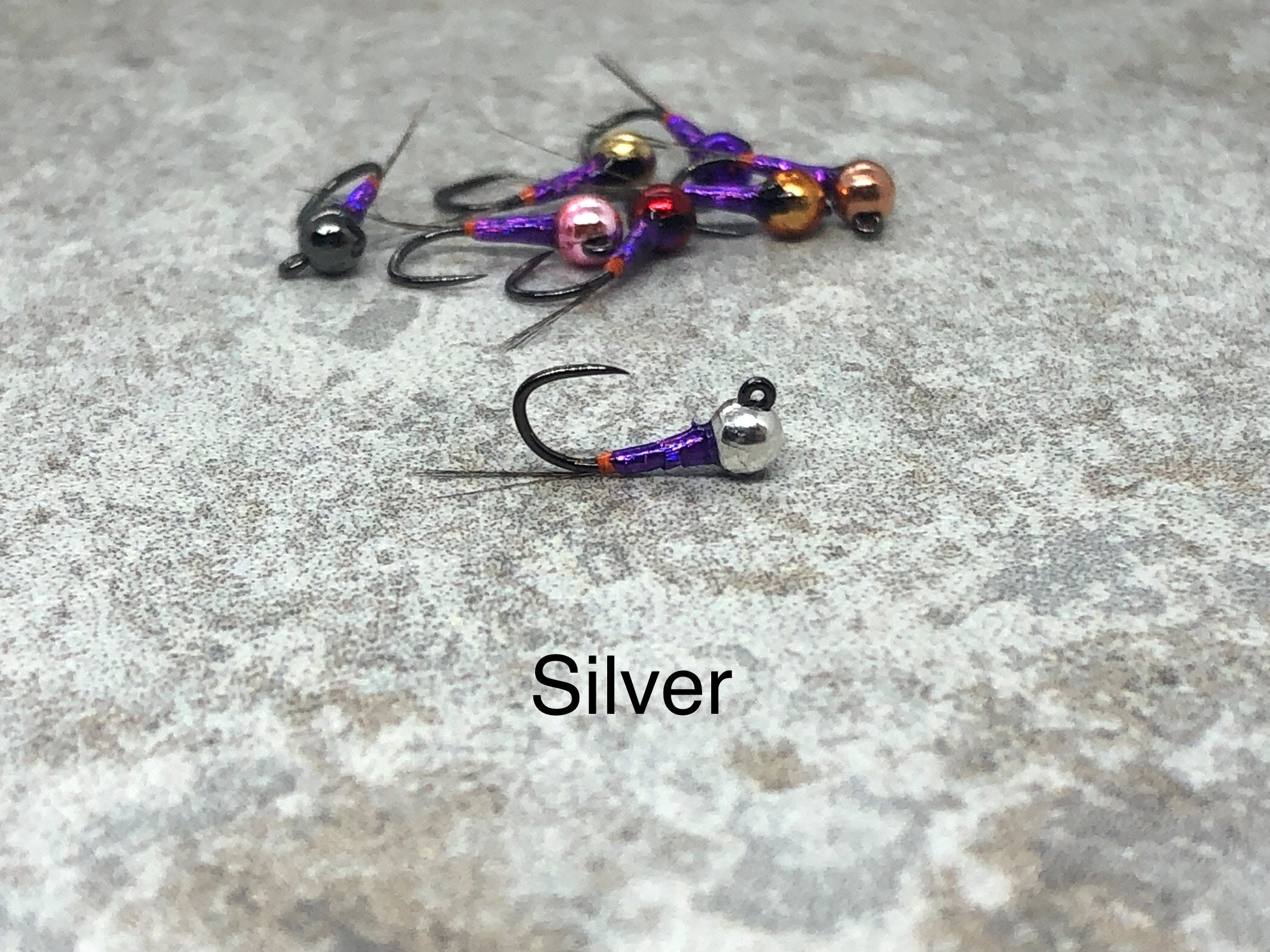 3 Tungsten Purple Rain Perdigon Jigs May Fly Fishing Fly Best Trout ...