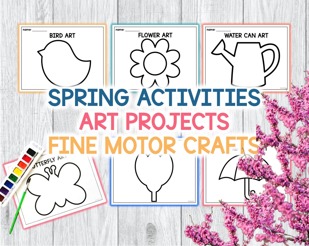 Spring Art Projects | Arts and Crafts | Spring Craftivity | Spring Art ...