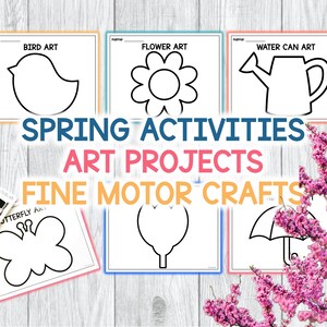 Spring Art Projects | Arts and Crafts | Spring Craftivity | Spring Art ...