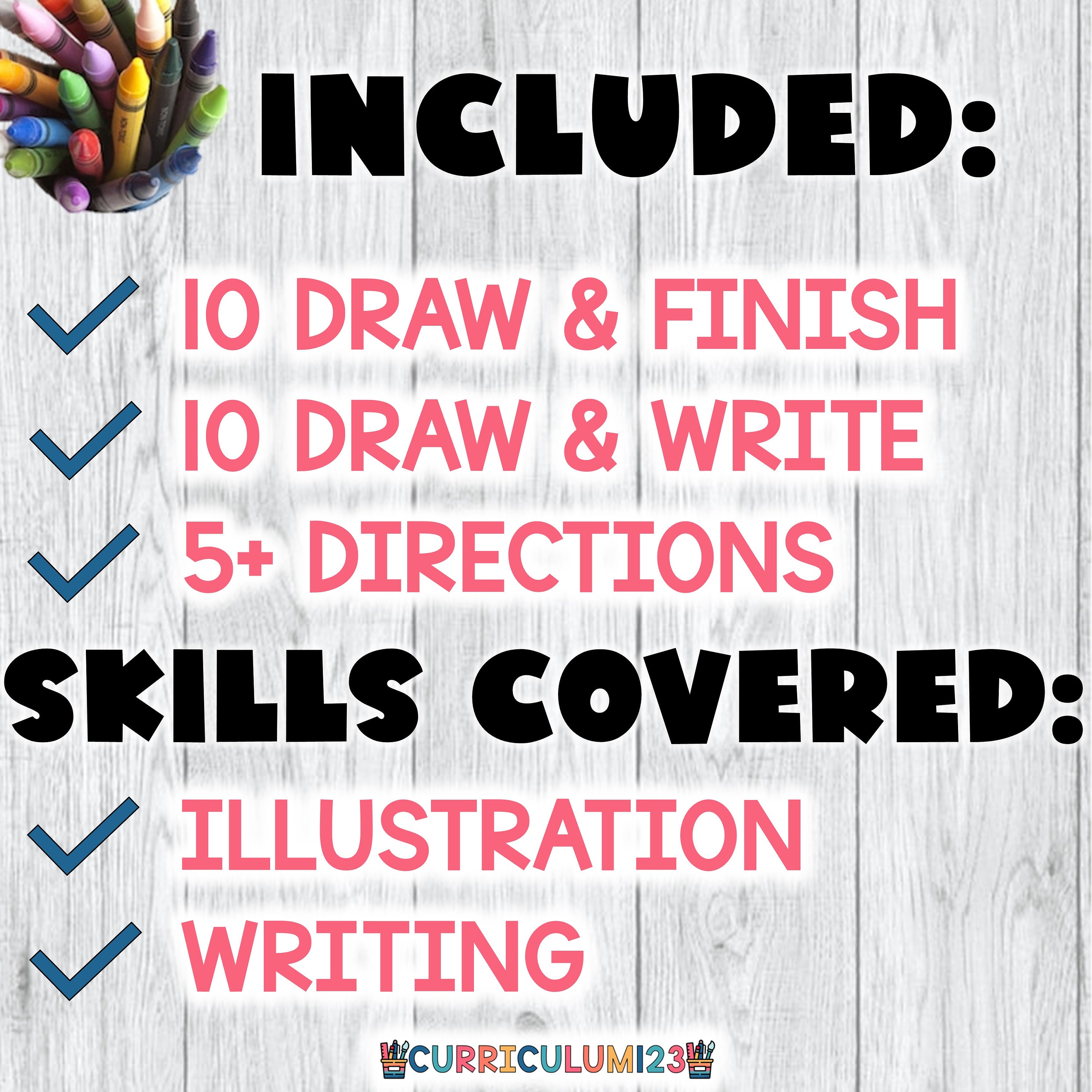 Spring Directed Drawing Printable Draw the Picture Spring Activities ...