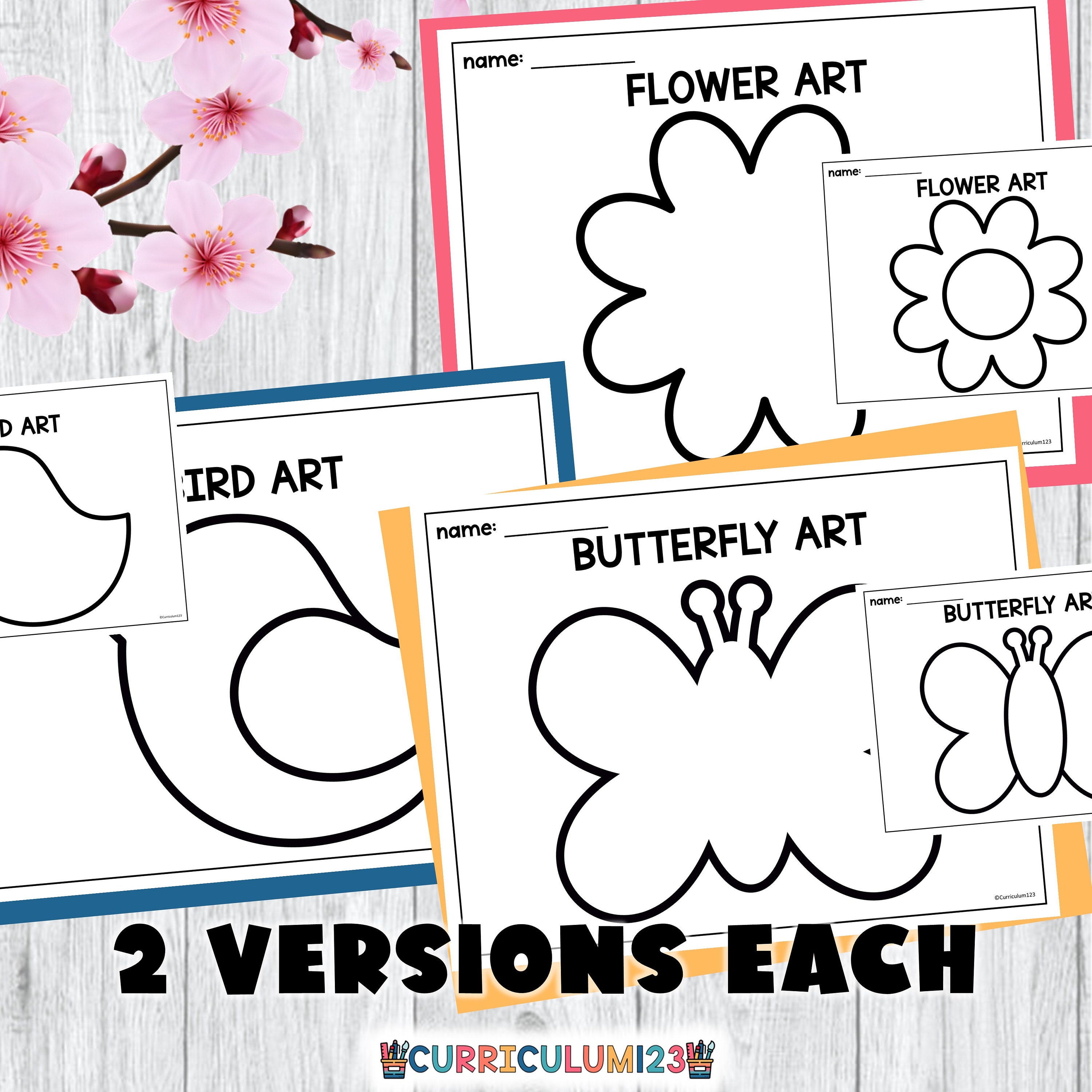 Spring Art Projects | Arts and Crafts | Spring Craftivity | Spring Art ...