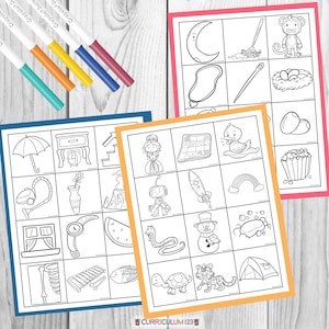 Beginning Sound Picture Matching: Alphabet Sorting Cards (printable) - Etsy