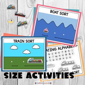 Busy Book Transportation Theme Preschool Activities, Prek Curriculum ...