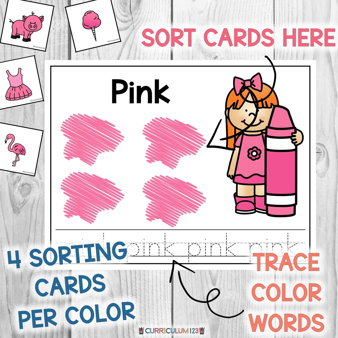 Color Sorting Activities for Preschoolers, Color Matching for Toddlers ...
