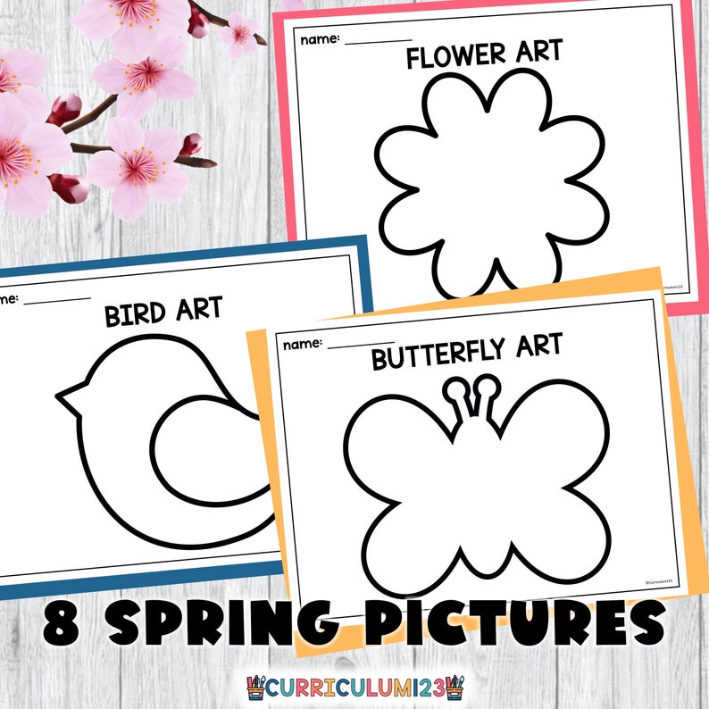 Spring Art Projects | Arts and Crafts | Spring Craftivity | Spring Art ...