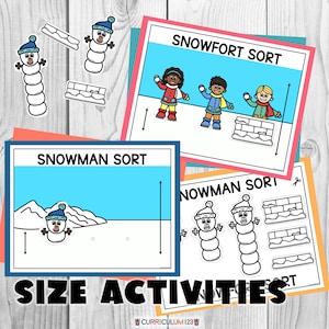 Busy Book Winter Theme Preschool Activities, Prek Curriculum Learning ...