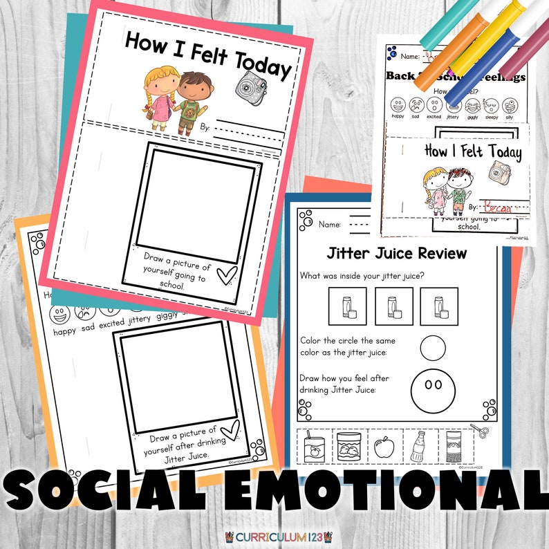 Jitter Juice First Day of School Activity Printable Back to - Etsy