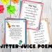 Jitter Juice First Day of School Activity Printable, Back to School ...