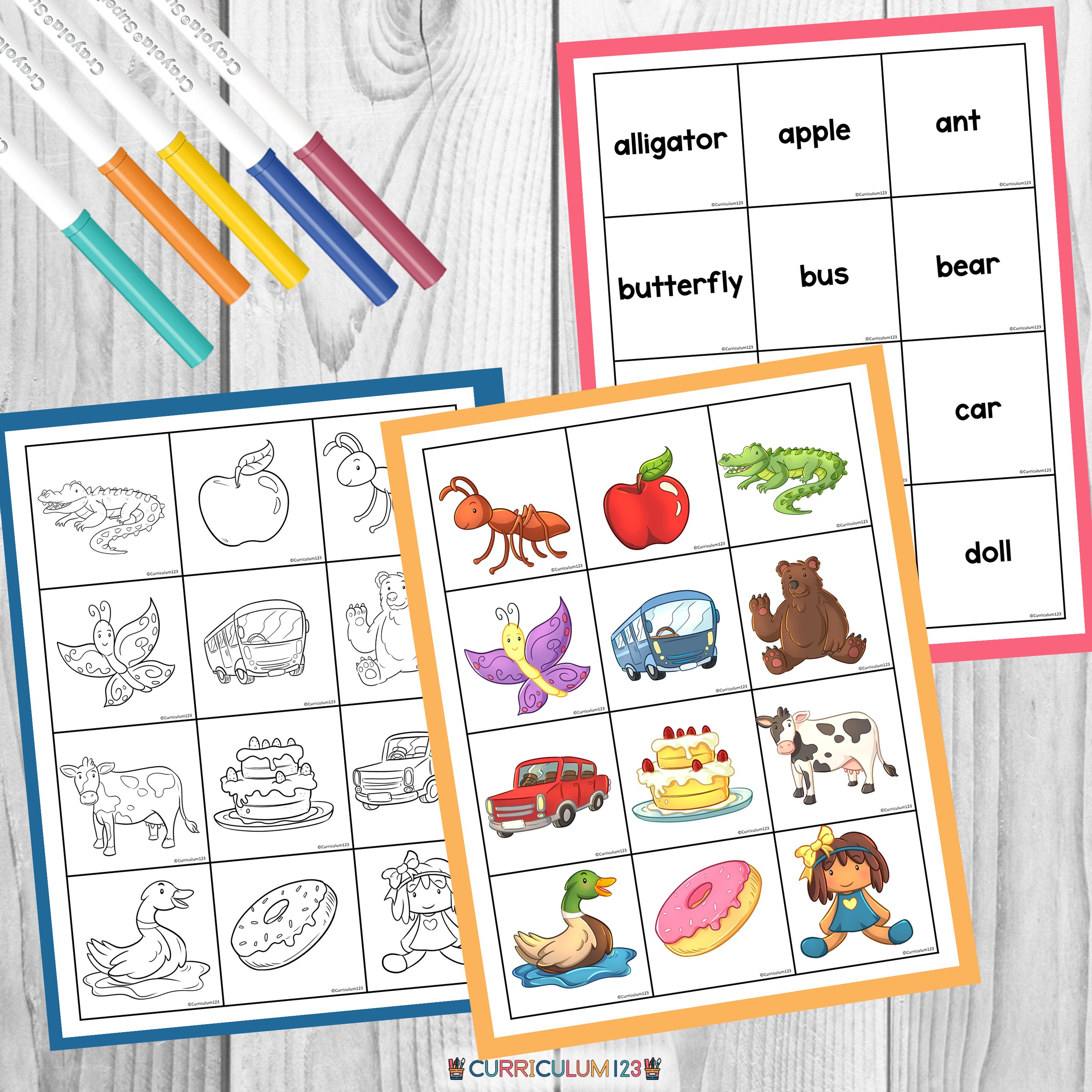 Beginning Sound Picture Matching: Alphabet Sorting Cards (printable) - Etsy