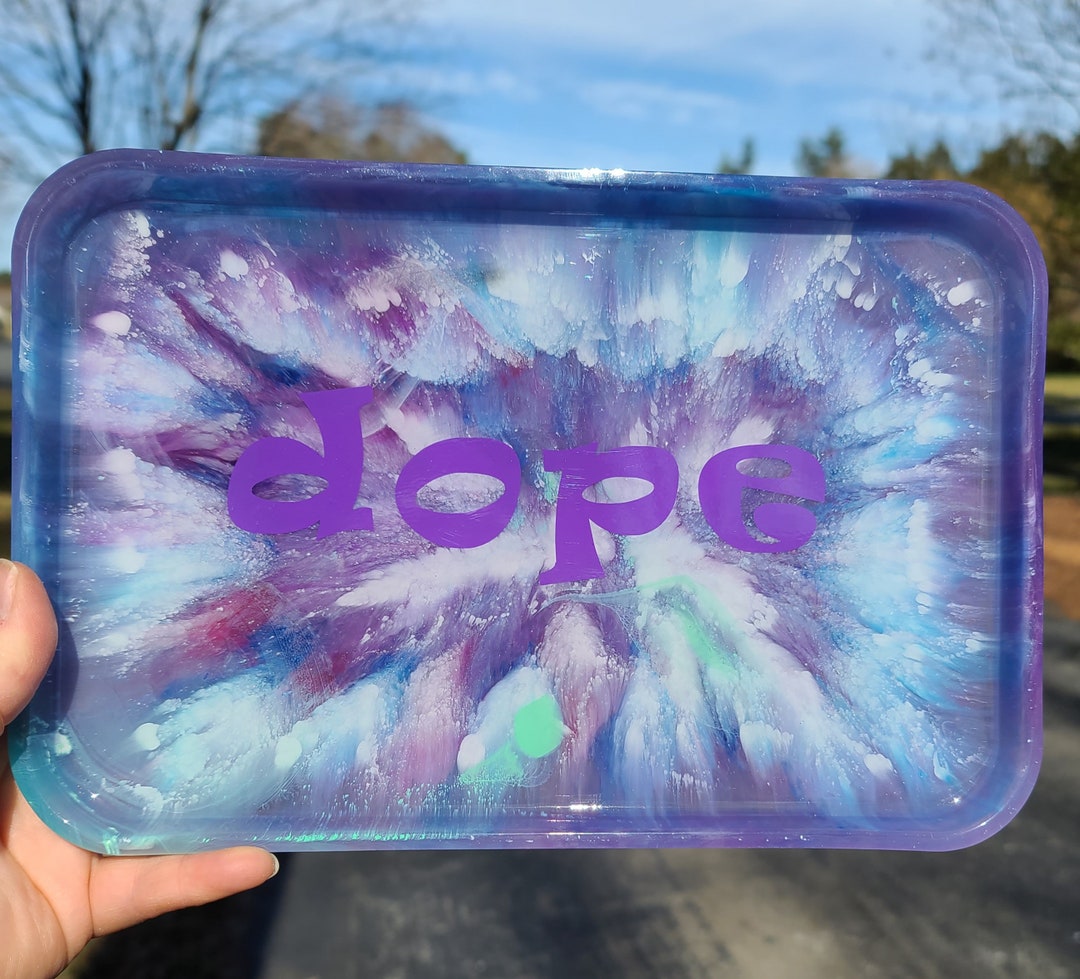 Dope: Rolling or Trinket/jewelry/crystal Tray Dish Decorative - Etsy ...
