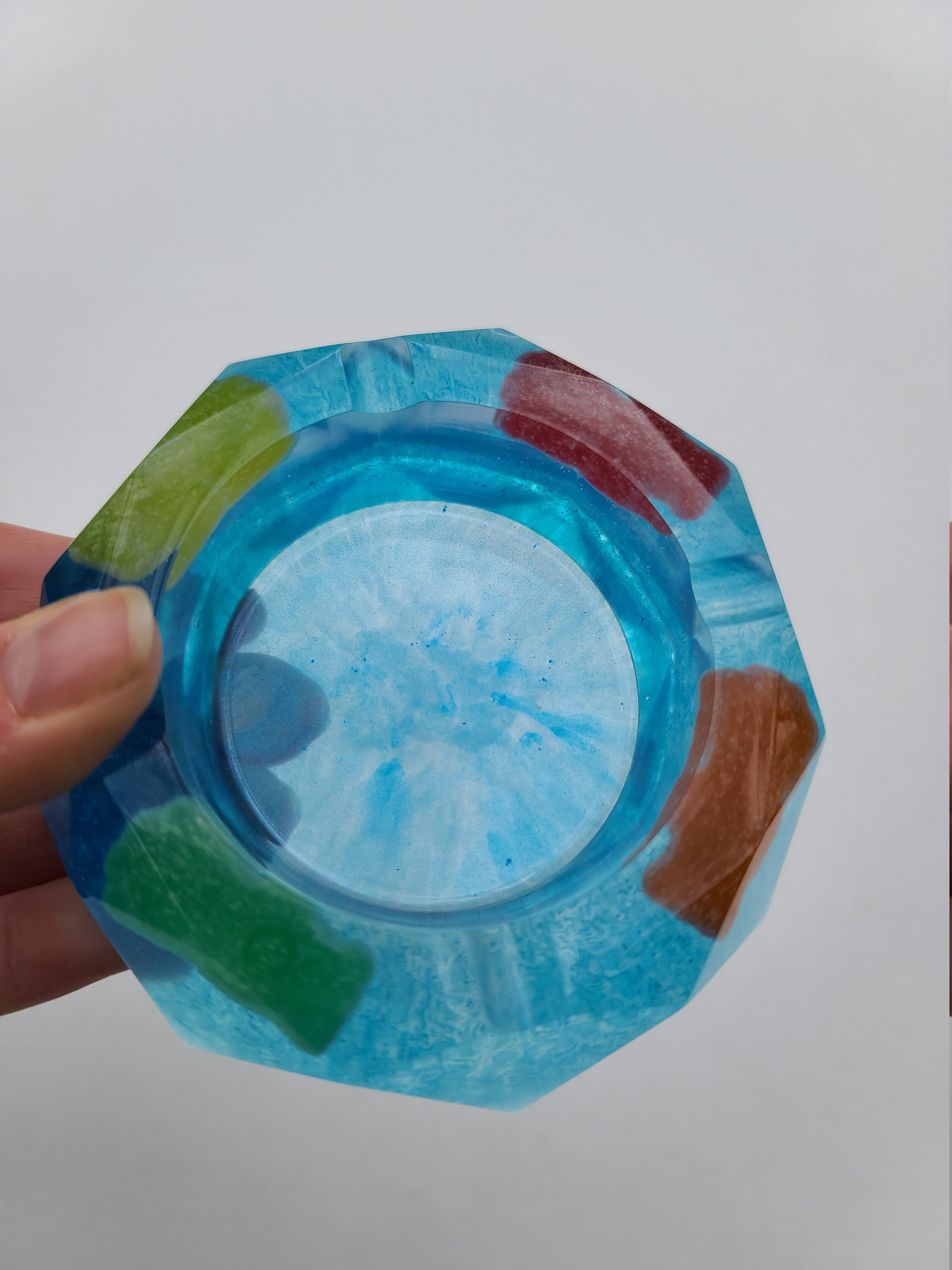 Sour Patch Kids Candy Baby Octagon Abstract Ashtray- Resin - Etsy