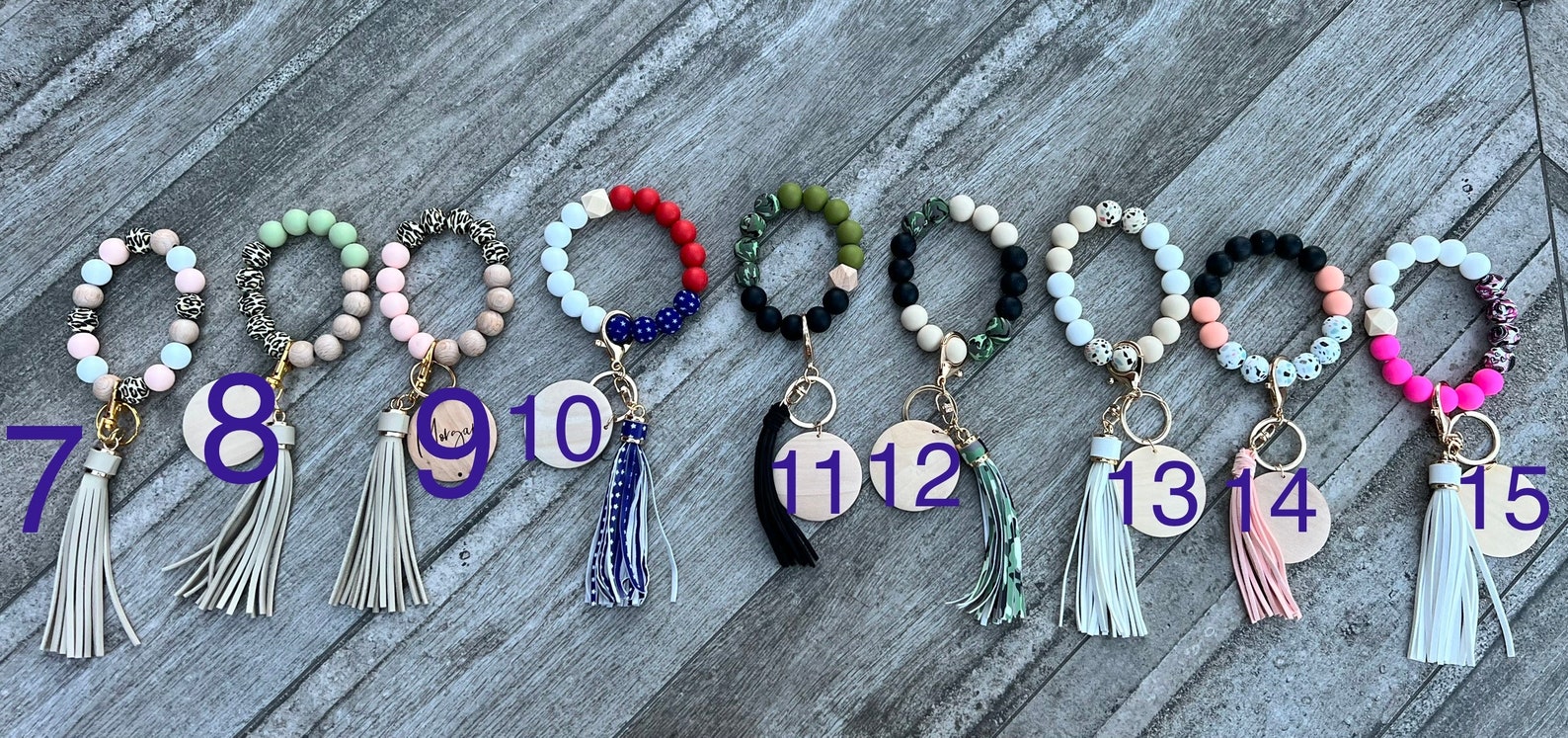 Armynavy/air Force/marines Bracelet Wristlet Keychain. Military Mom and ...