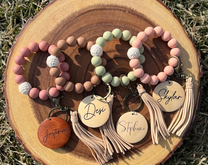 Armynavy/air Force/marines Bracelet Wristlet Keychain. Military Mom and ...