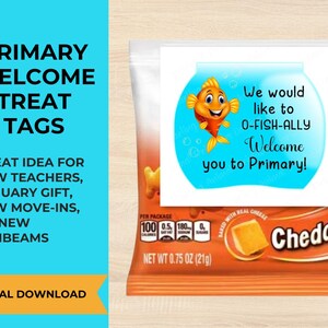 Welcome to Primary Printable Tags – Goldfish or Swedish Fish Treat ...