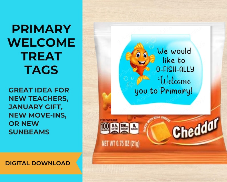 Welcome to Primary Printable Tags – Goldfish or Swedish Fish Treat ...