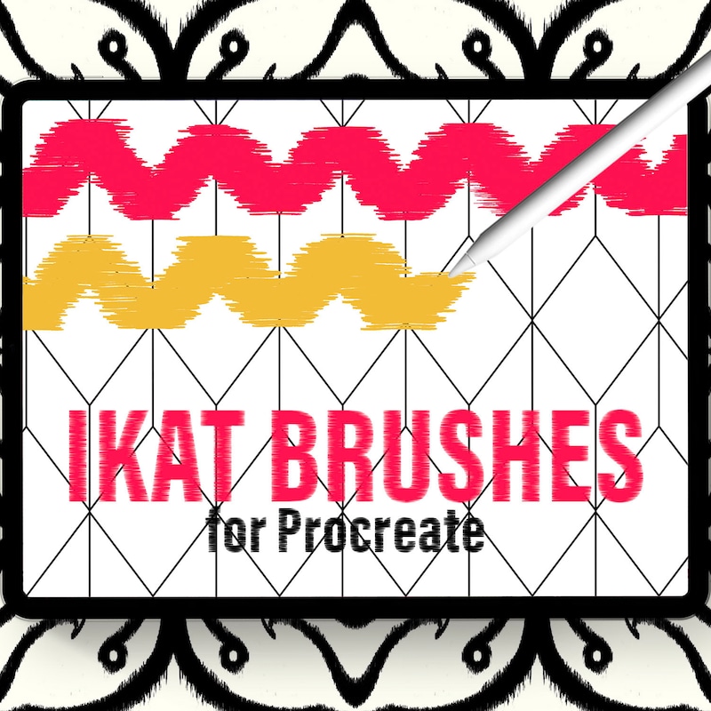 Ikat Digital Patterns - Etsy UK