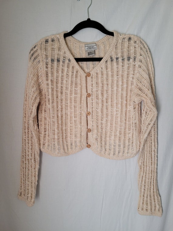 Vintage knit cropped - Gem