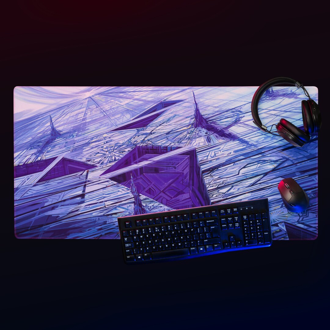 Jet City (gaming Mouse Pad), Japanese Game Illustration, Futuristic ...