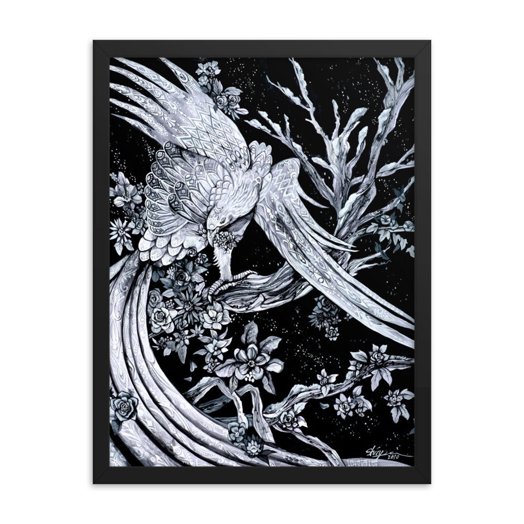 Weißer Adler Gerahmte Poster - Etsy Österreich