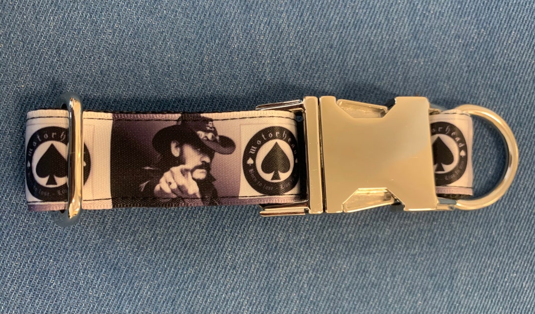 Hand-made Unofficial Motörhead Dog Collar - Etsy