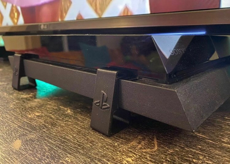 Sony Playstation 4 Console Corner Feet Horizontal Organizer/improves ...