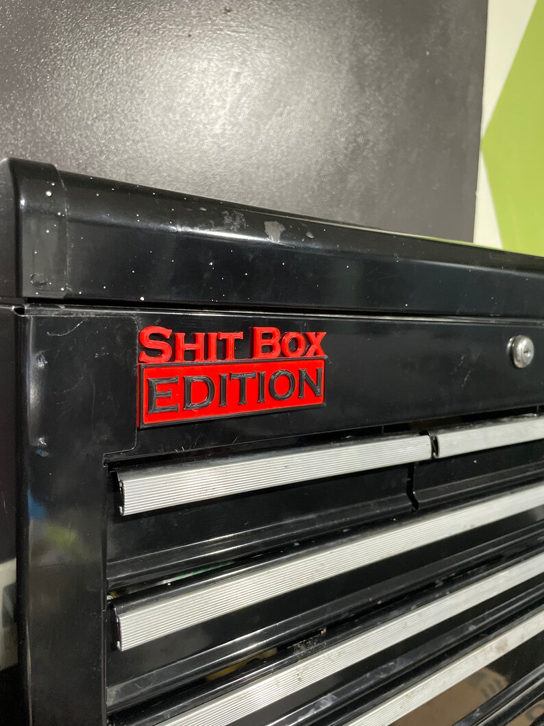 Sht Box Edition Magnetic Toolbox Badge - Etsy