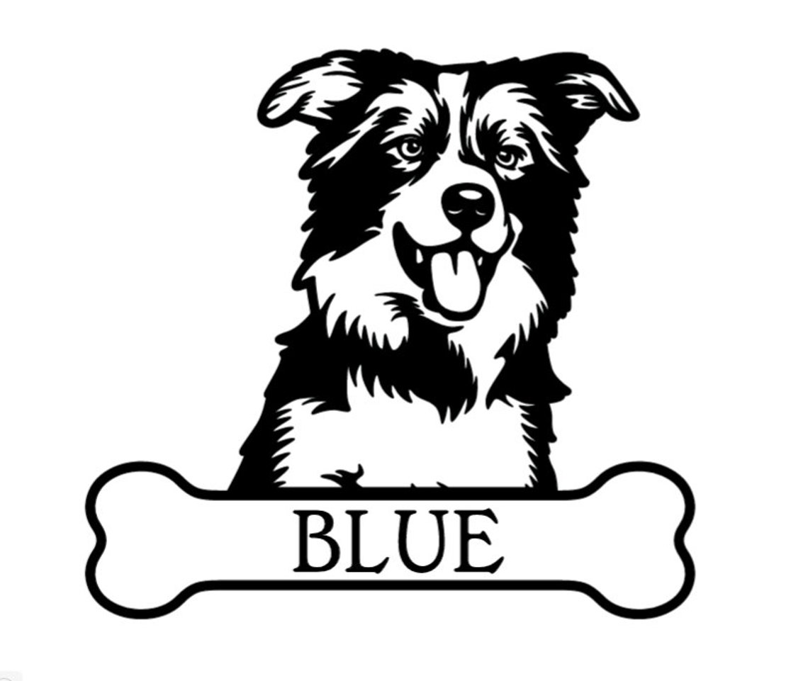 Personalized Dog Breed Decal - Etsy.de
