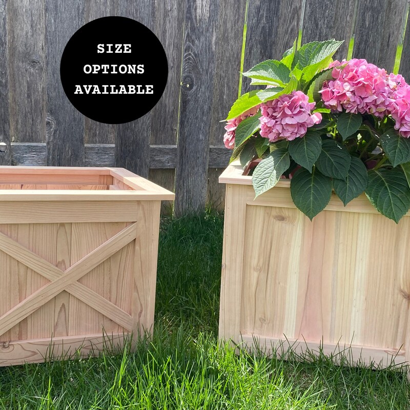 Rustic Planter - Etsy