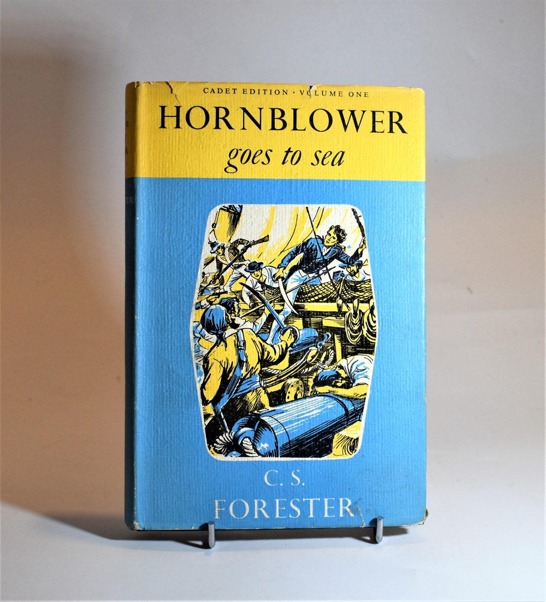 C.S Forester. Hornblower Goes to Sea. (1957) Vintage Hardback Book With ...