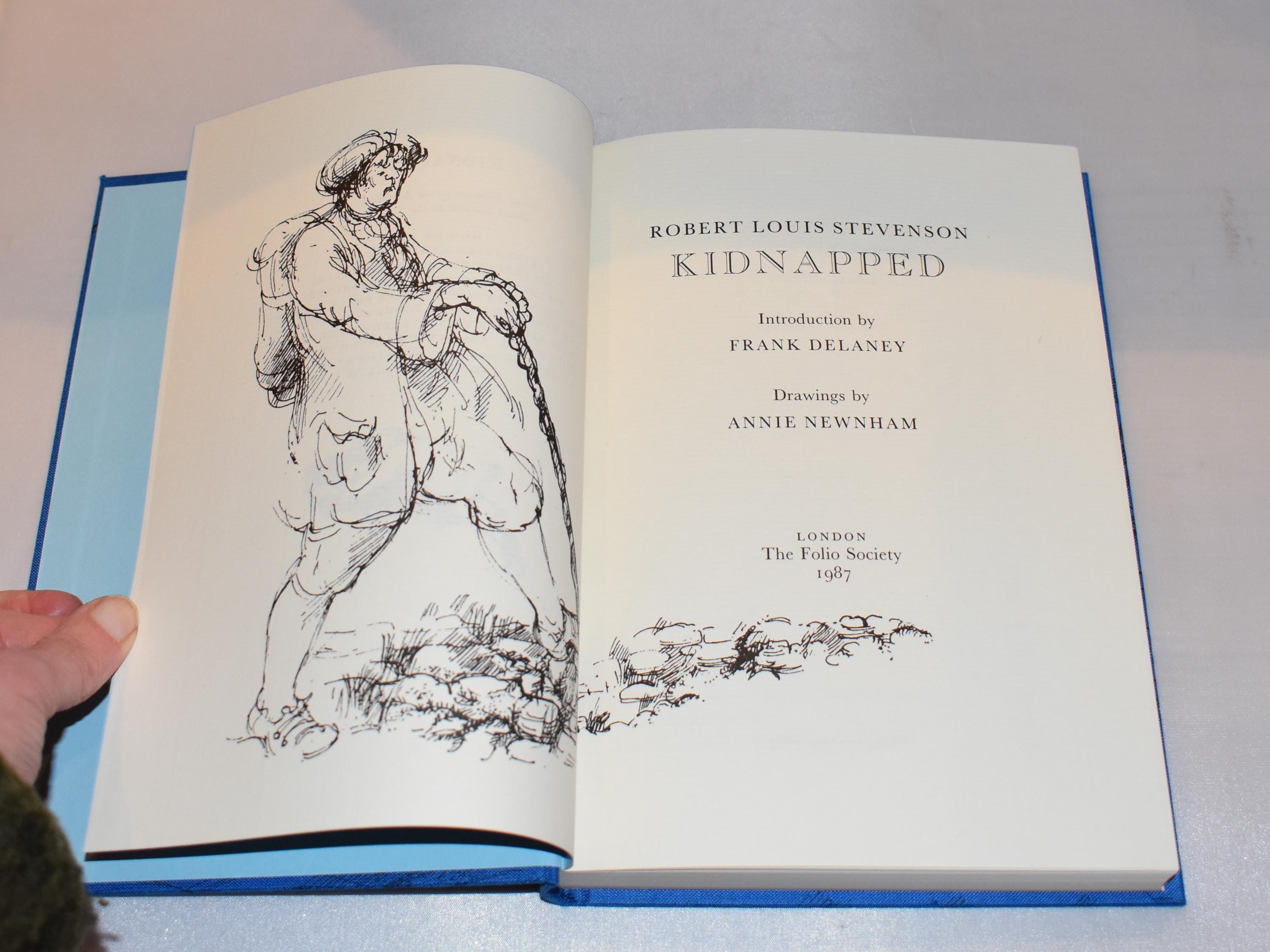 Folio Society "kidnapped" Book by RL Stevenson, Illustrated Edition ...