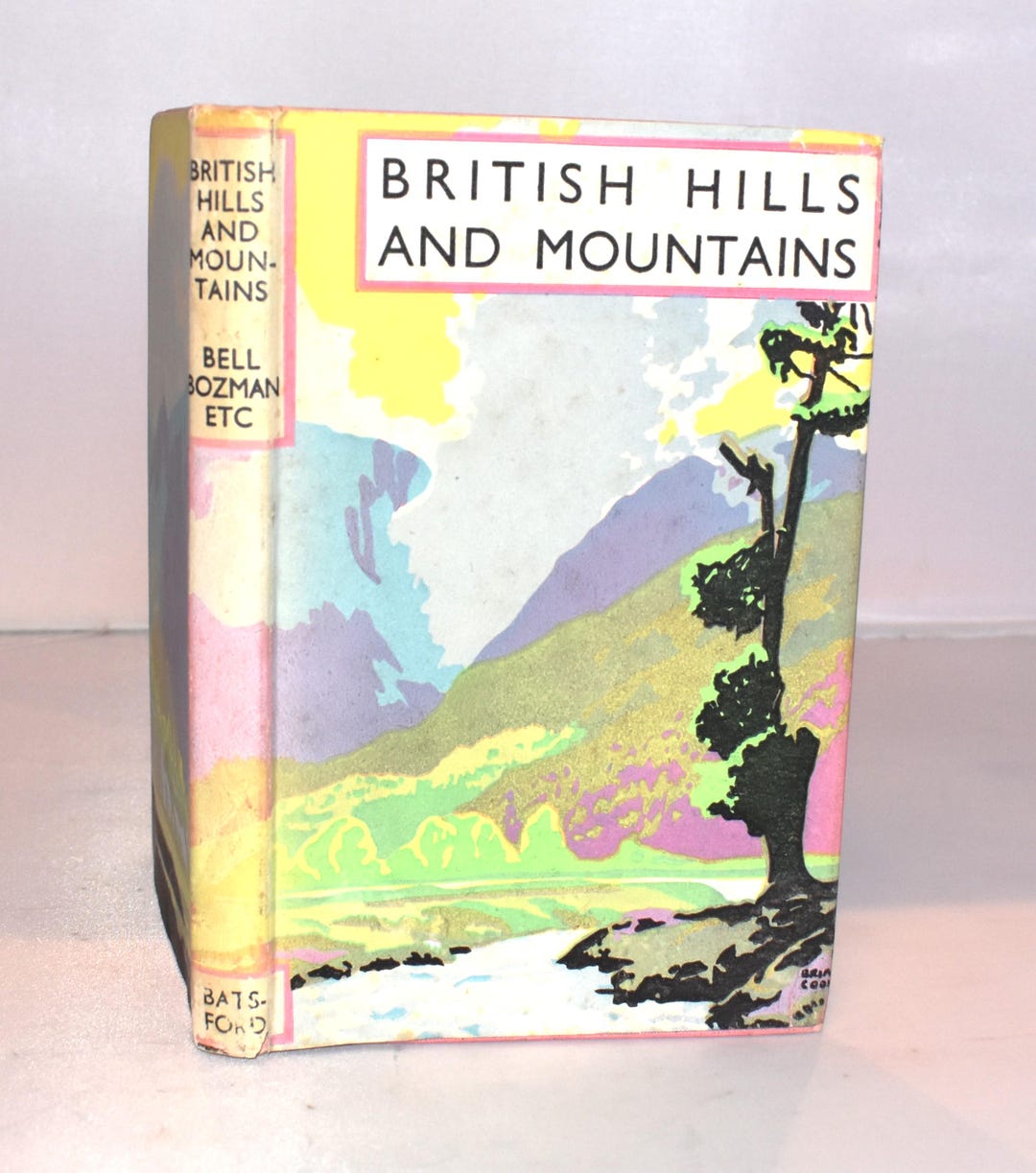 Vintage Batsford Book 'british Hills and Mountains' With Brian Cook ...