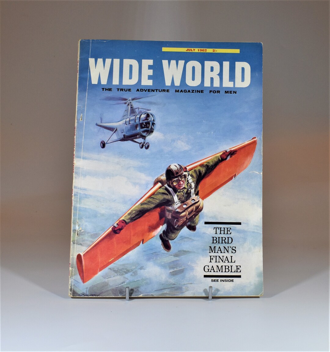 Wide World. the True Adventure Magazine for Men. July 1962. Vintage ...