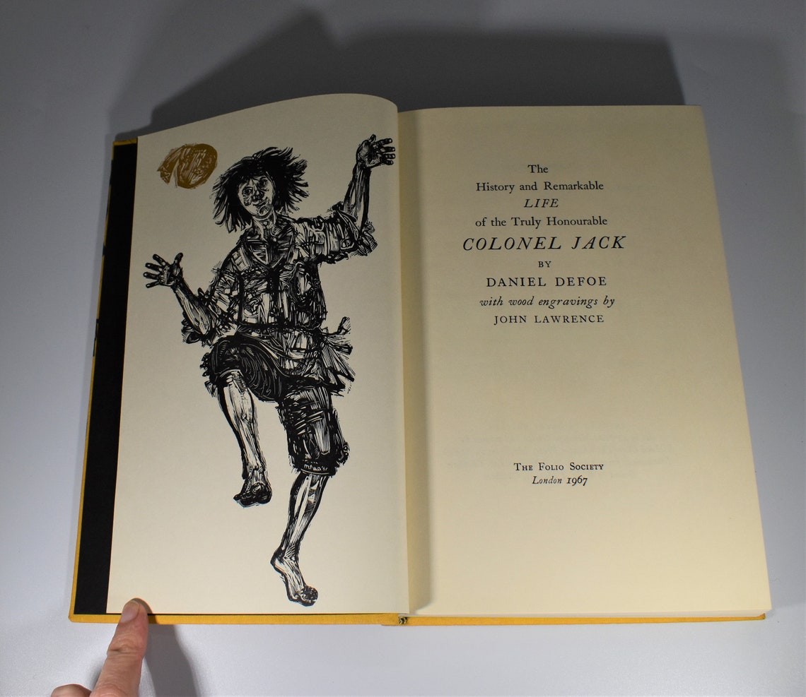 Daniel Defoe. Colonel Jack. Folio Society. 1967 Vintage. - Etsy