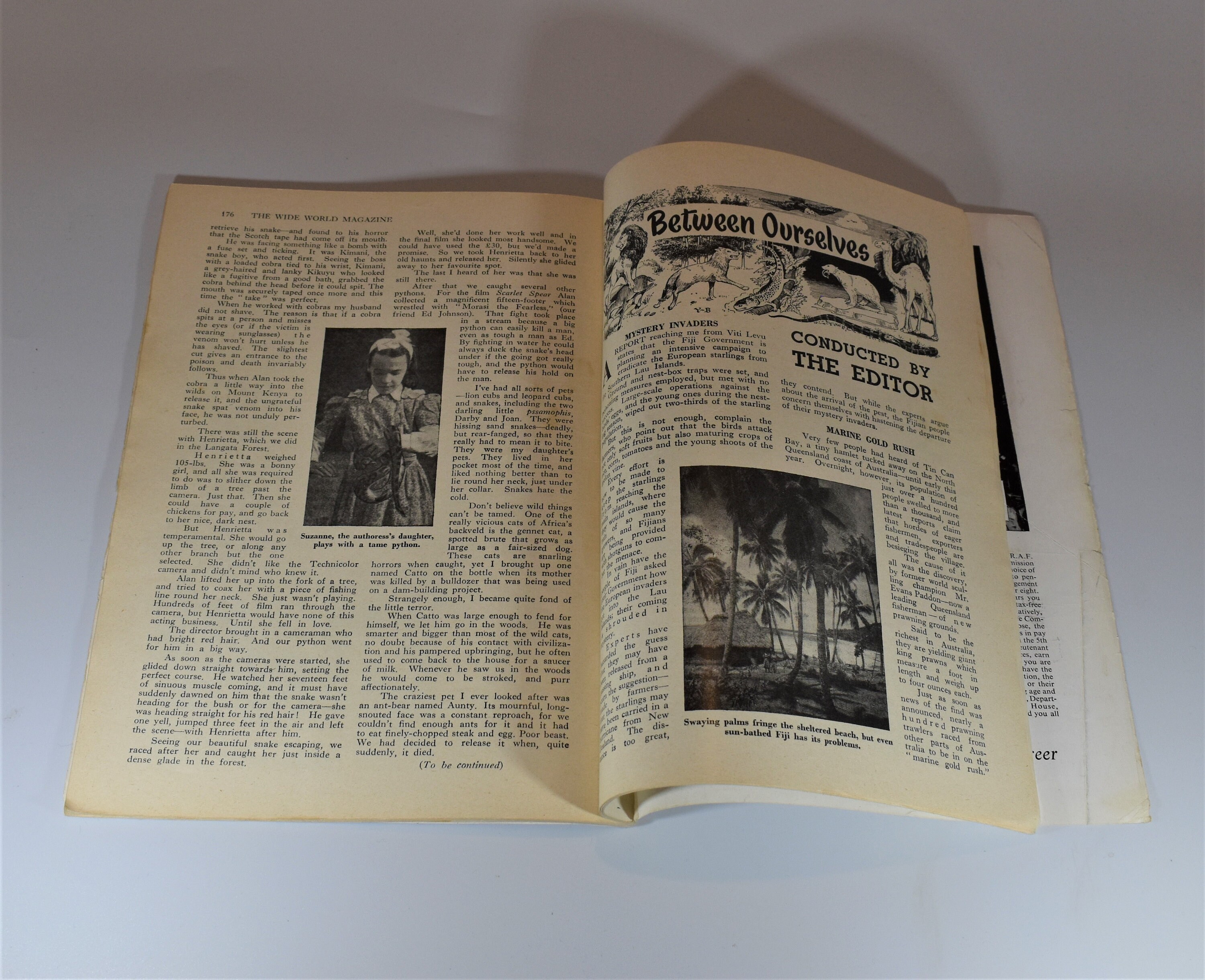 Wide World. the True Adventure Magazine for Men. July 1958. Vintage ...