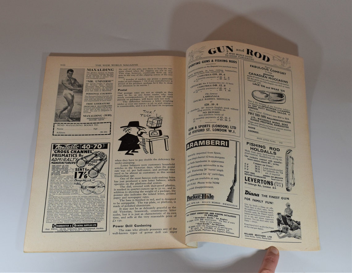 Wide World. the True Adventure Magazine for Men. Sept 1961. Vintage ...