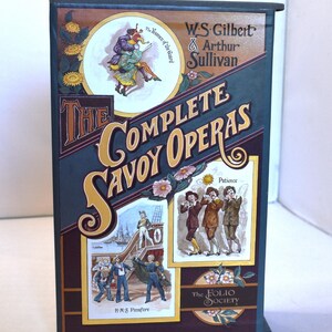 Complete Savoy Operas. Gilbert & Sullivan. 1994 Folio Society 2 Volume ...
