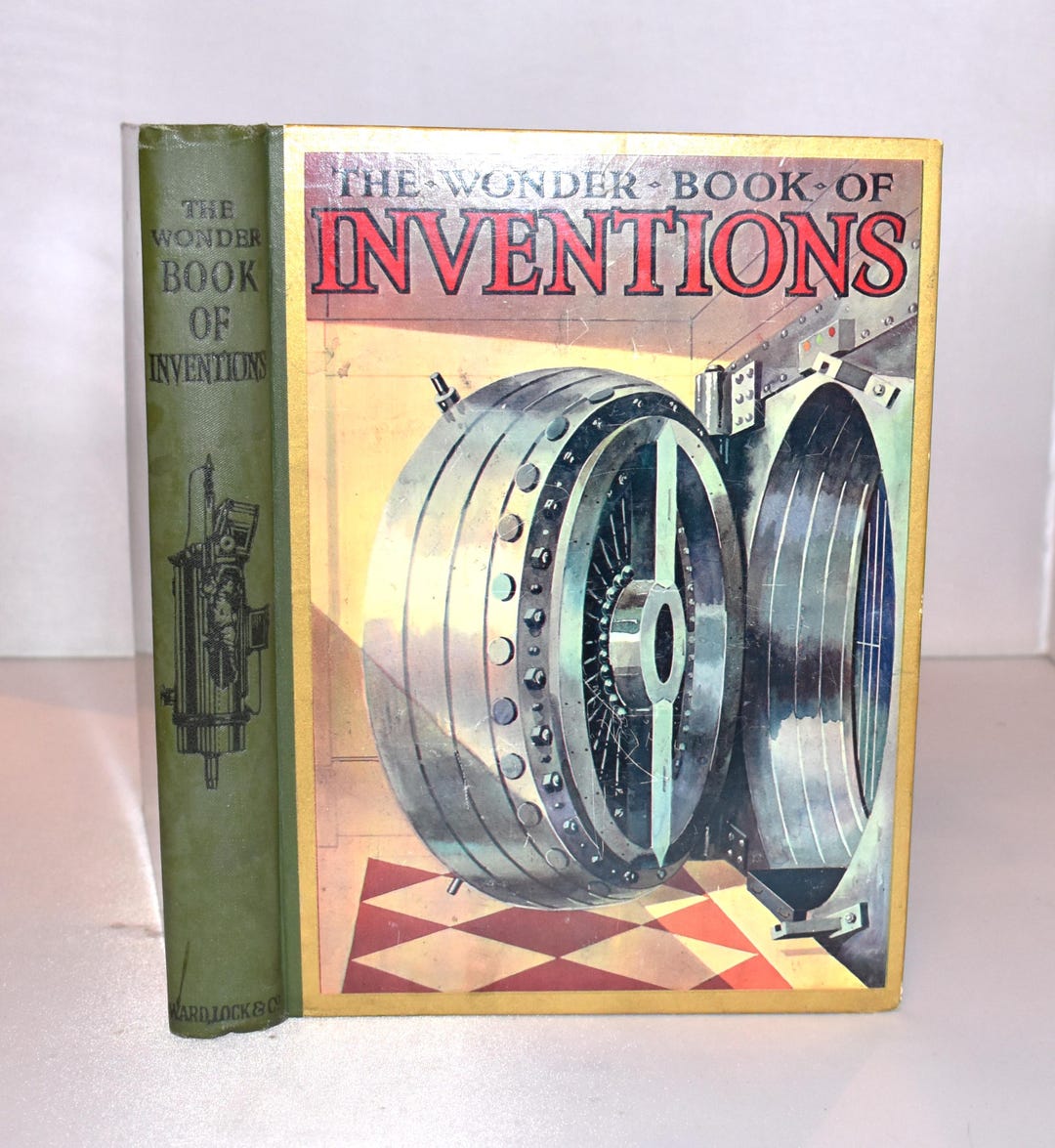Antique Wonder Book of Inventions: 1920s Heath Robinson Illustrations ...