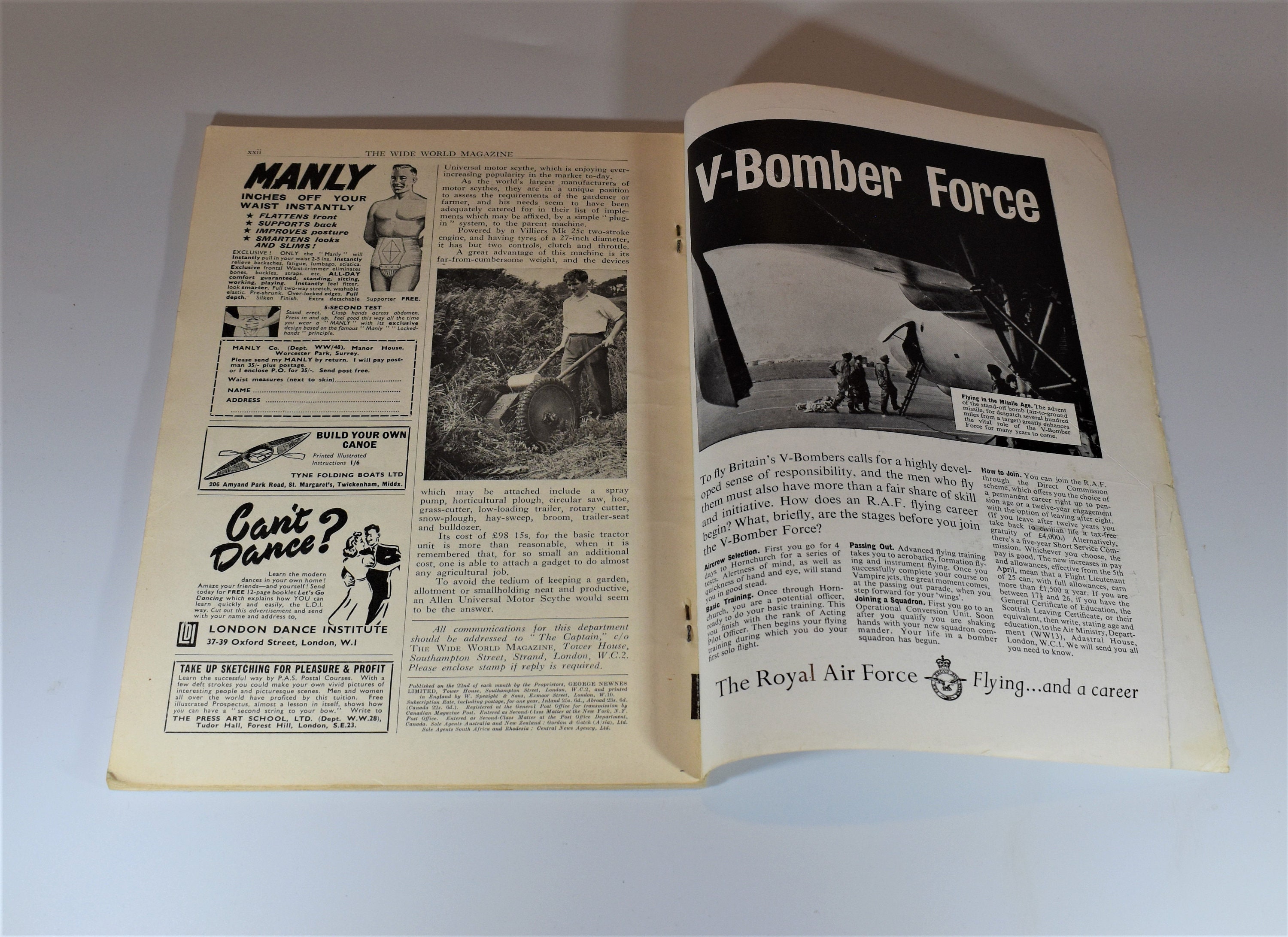 Wide World. the True Adventure Magazine for Men. July 1958. - Etsy